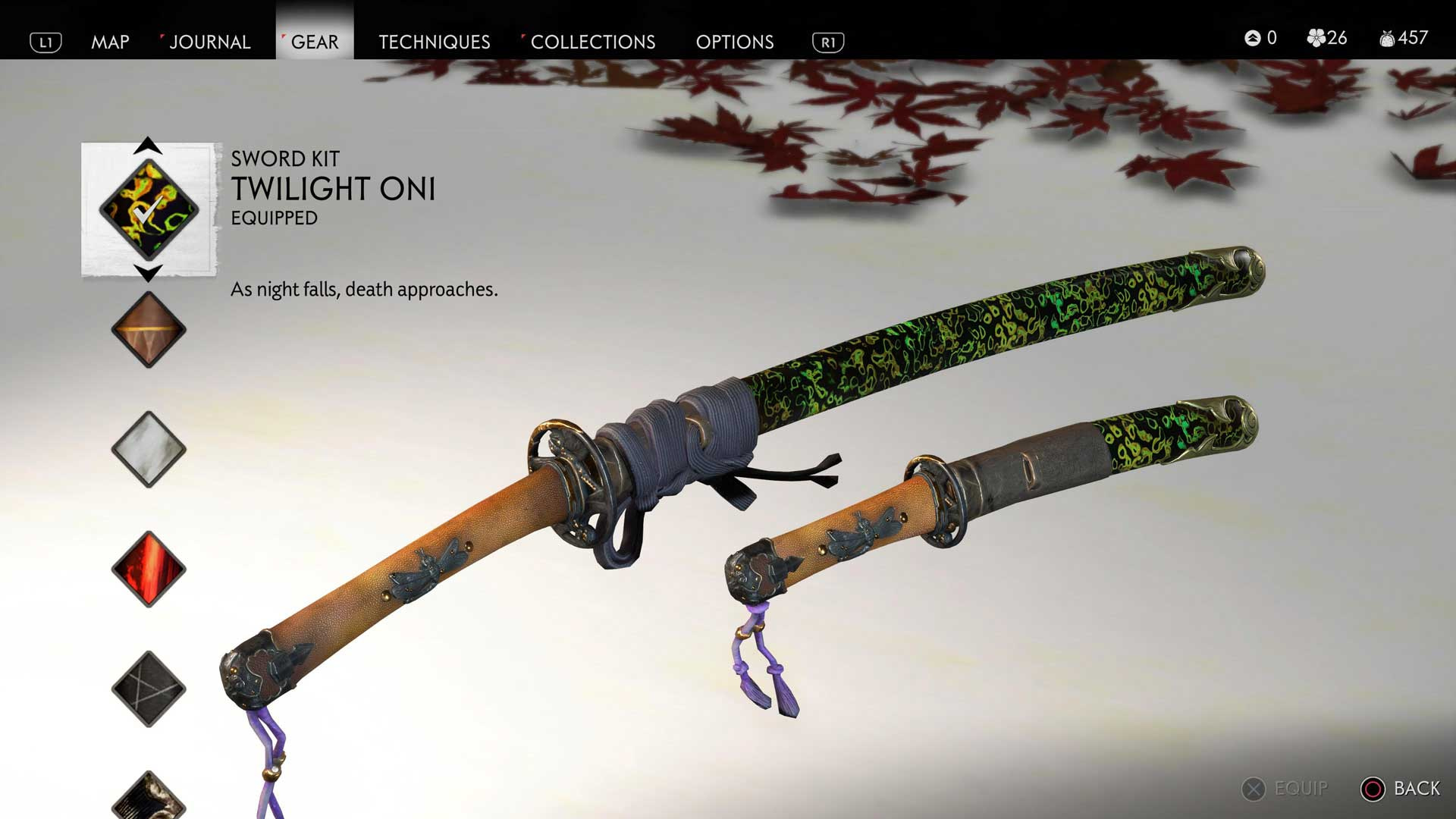 Ghost of Tsushima - UI - Mike Ackerman